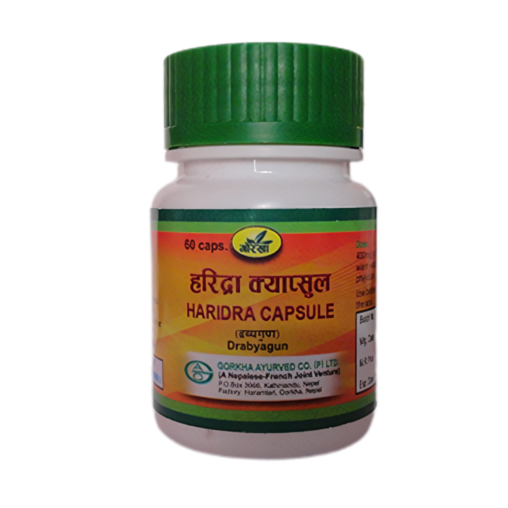 Haridra Capsule – Gorkha Aayurved